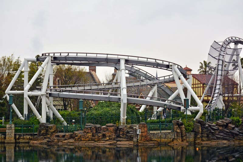 Roller Coaster Loop Design Ride at Universal Studios Japan in Osaka ...