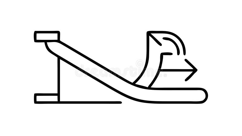 Roller Coaster Ride, Amusement Park and Thrill Icon. Vector Design ...