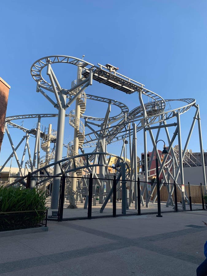 Roller coaster ride stock photo. Image of roller, ride - 141731412