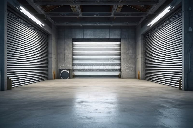 Roller Door or Roller Shutter Using for Factory, Warehouse Stock ...