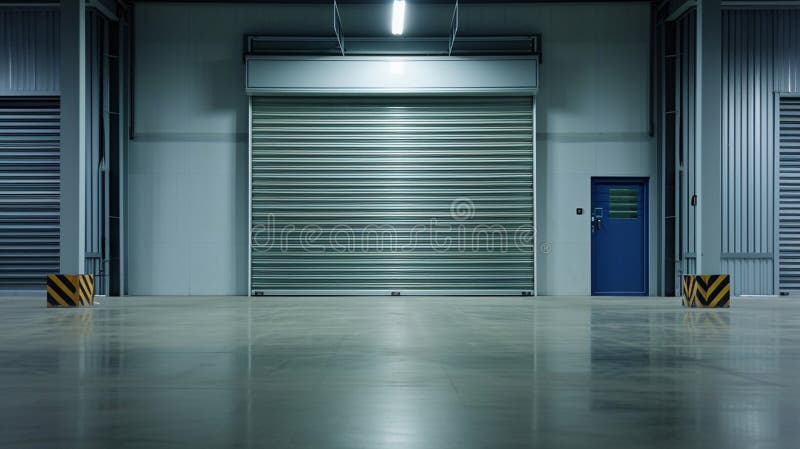 Roller Door or Roller Shutter Using for Factory, Warehouse or Hangar ...