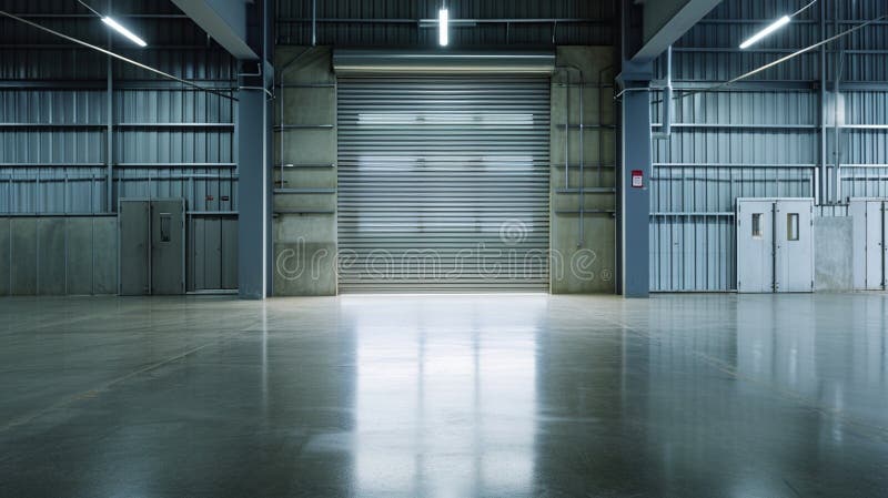 Roller Door or Roller Shutter Using for Factory, Warehouse or Hangar ...