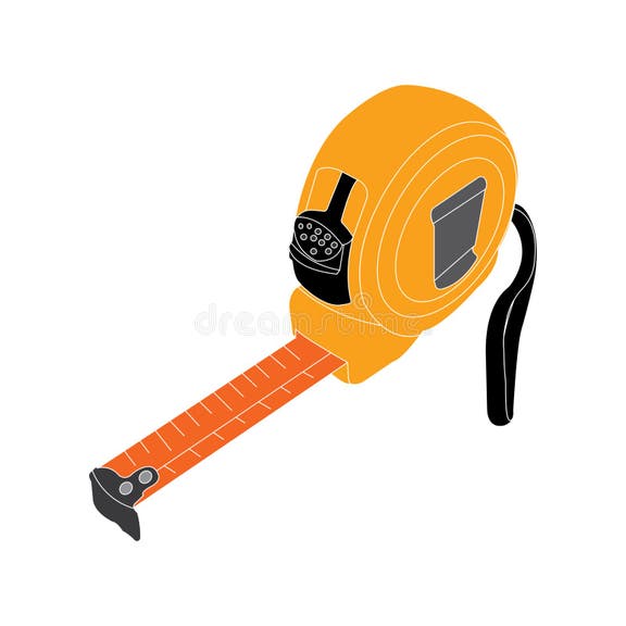 Roller meter icon stock vector. Illustration of carpenter - 297835718