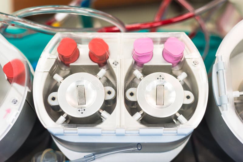 Roller Pump Part Og Heart Lung Machine Stock Image - Image of lung ...