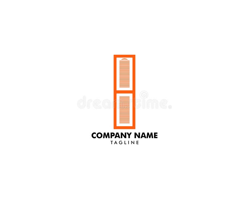 Roller Shutter Door Logo Icon Template Stock Vector - Illustration of ...