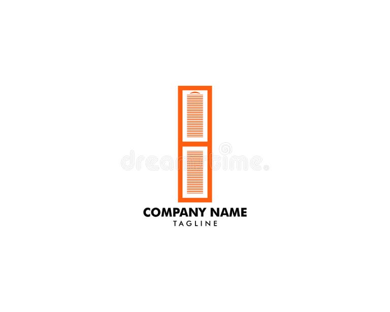 Roller Shutter Door Logo Icon Template Stock Vector - Illustration of ...