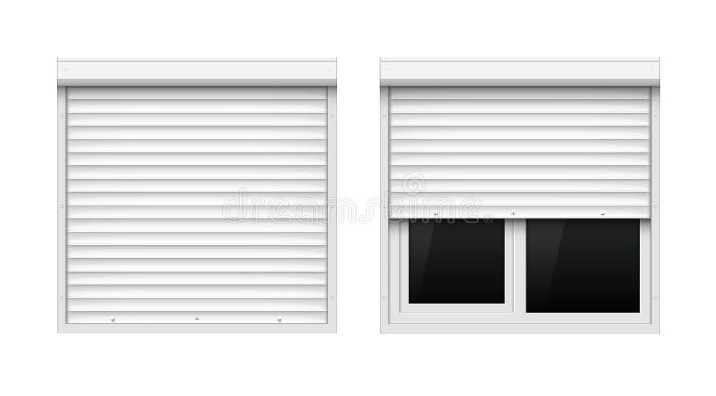 Closed Roller Shutters Stock Illustrations – 258 Closed Roller Shutters ...