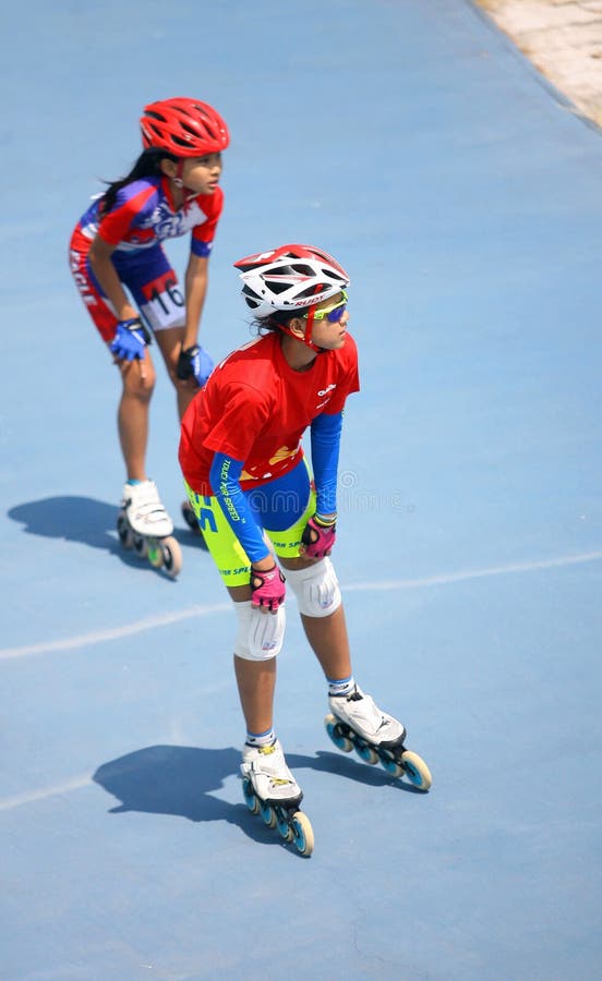 Roller skates editorial stock photo. Image of athletes - 43764688