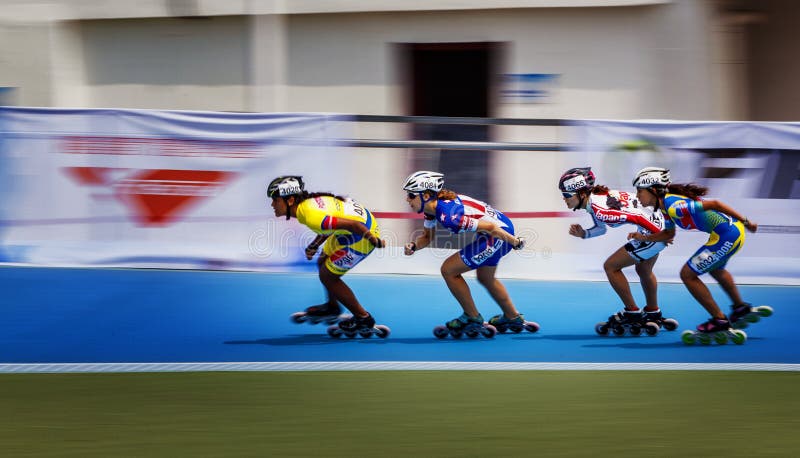 Roller skating competition editorial stock photo. Image of skating ... Roller skating competition editorial stock photo. Image of skating ...