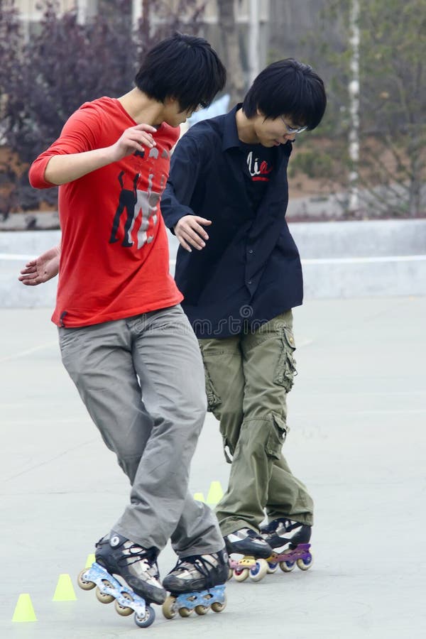 Roller skating game editorial image. Image of game, rollerblades - 16935110