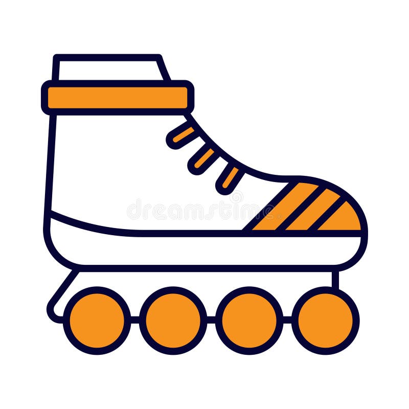 Roller Skating, Shoe, Wheel, Shoe Wheel, Roller Skate Icon Stock ...