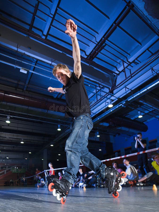 Rollerblading competition editorial photography. Image of freeskate ...