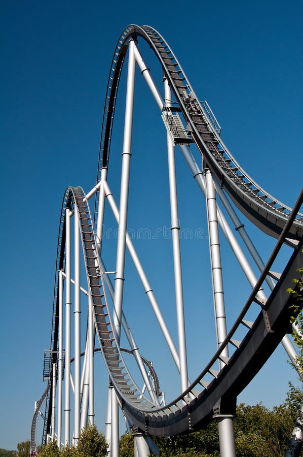Rollercoaster in Europapark Rust, Germany Editorial Image - Image of ...