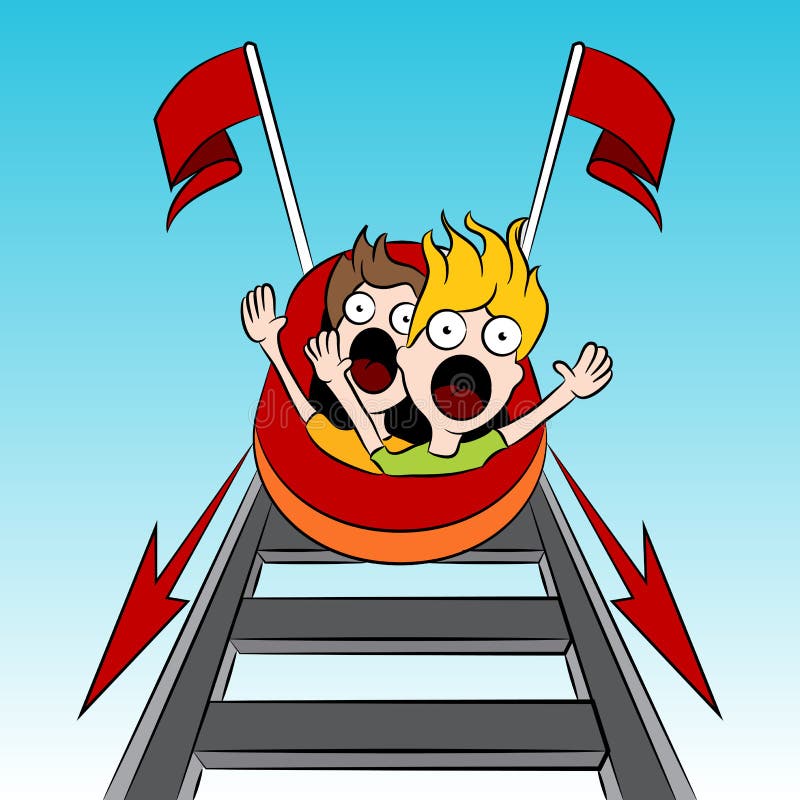 Rollercoaster Scared Stock Illustrations – 60 Rollercoaster Scared ...