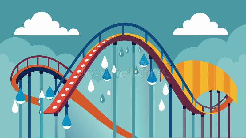 The Rollercoasters Drops and Sudden Changes in Speed Represent How ...