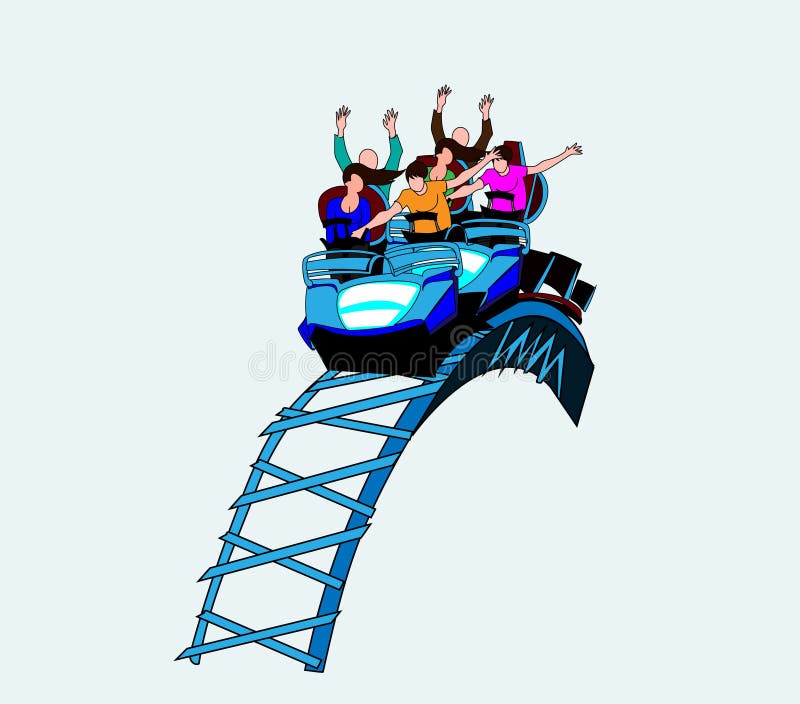 Roller Coaster Cartoons Clipart Of Boston