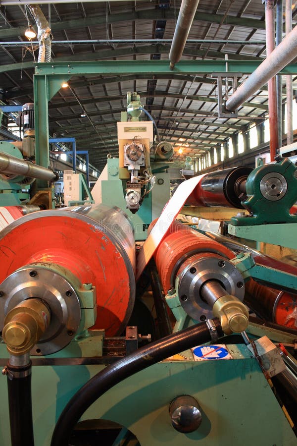 Plastic lamination machine stock photo. Image of industries - 5821490