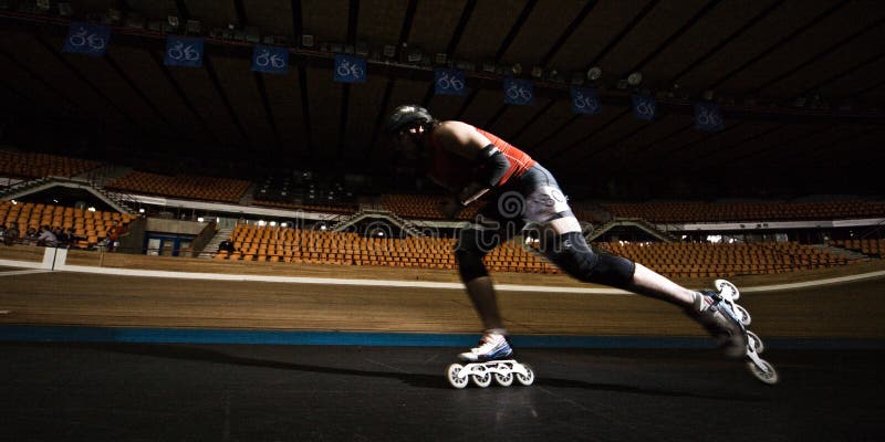 Rollerskating competition editorial image. Image of expression - 12524585
