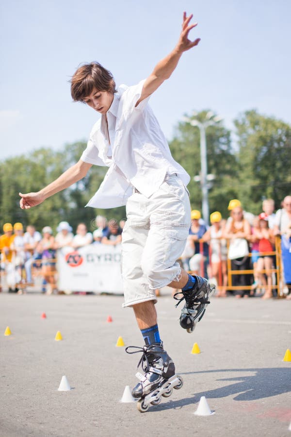 Rollerskating competition editorial image. Image of roller - 17857895