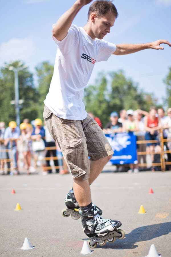 Rollerskating competition editorial stock photo. Image of rollerblading ...