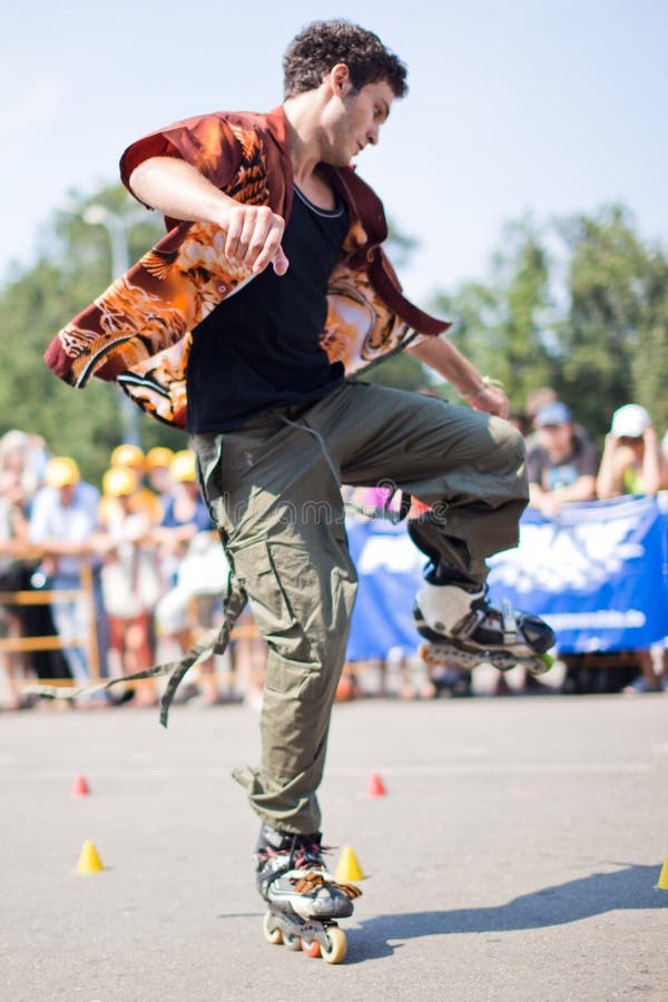 Rollerskating competition editorial photography. Image of onewheel ...