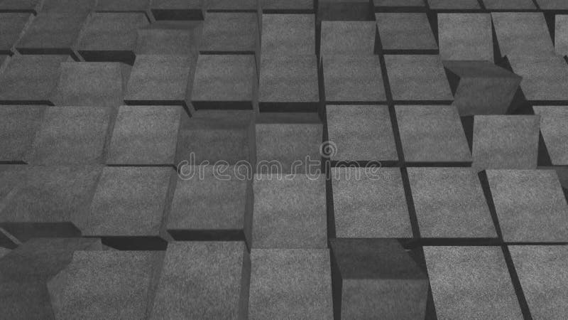 Rolling Black Cubes in Perspective Rolling Ever Changing Pattern of ...