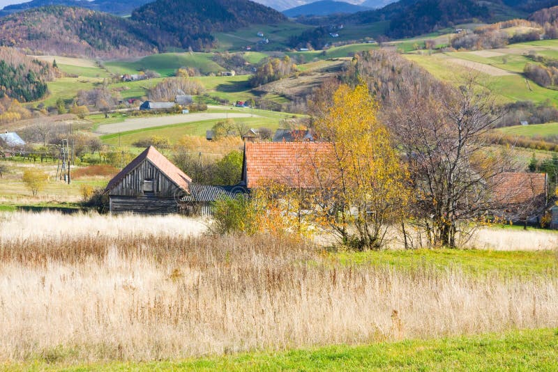 Rolling countryside stock image. Image of hillside, meadow - 32417391