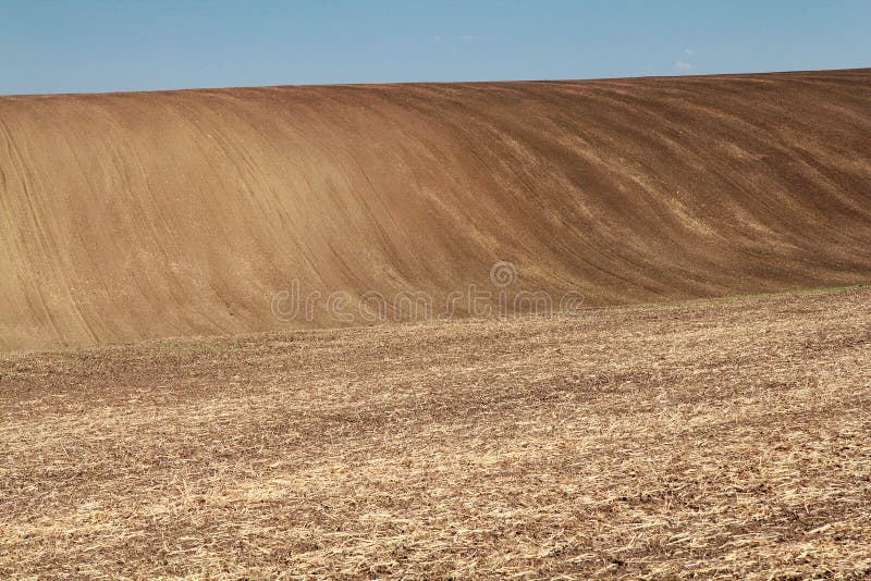 Rolling fields stock photo. Image of summer, ground, soil - 26316802