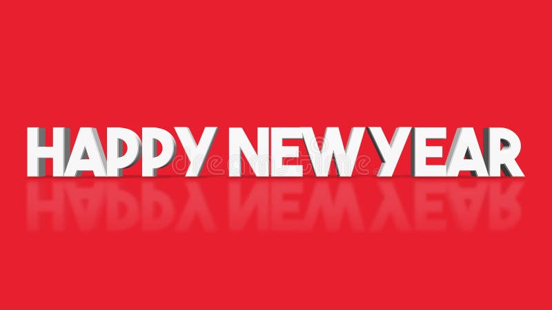 Rolling Happy Birthday Text on Red Gradient Stock Video - Video of ...