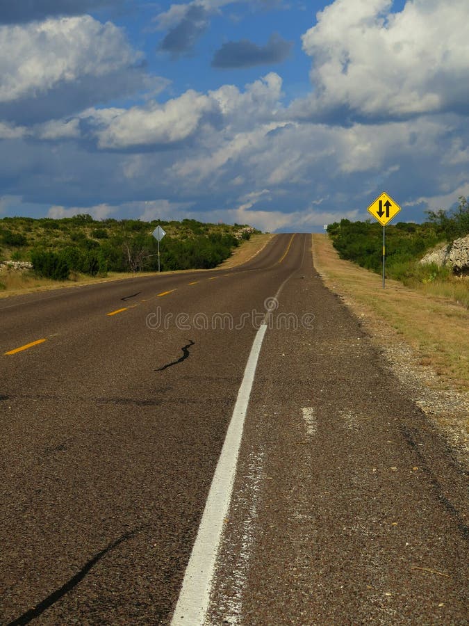Rolling Highway stock photo. Image of asphalt, clouds - 77941462