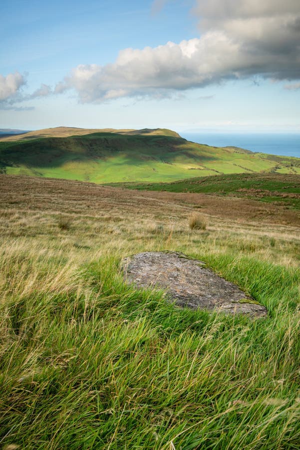 The Rolling Hills of Antrim Stock Photo - Image of hills, cairncastle ...