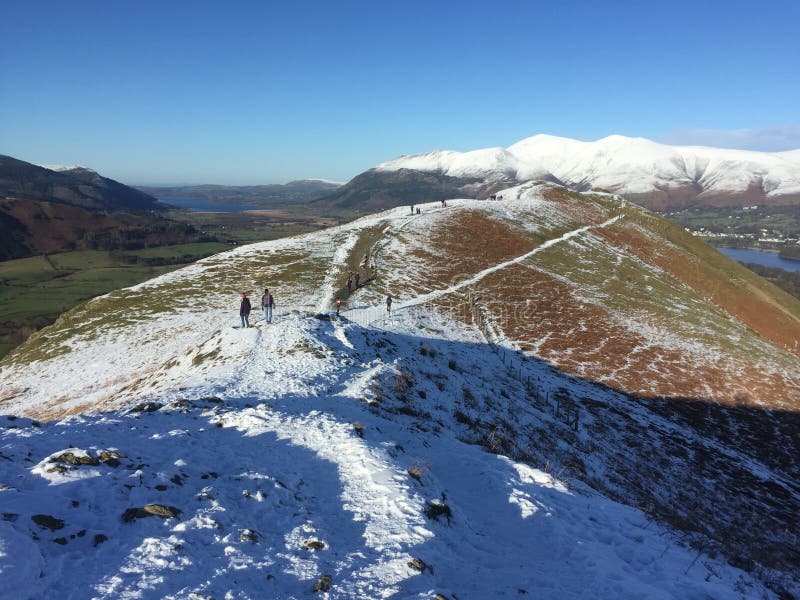 The Rolling Hills of the Lake District UK Stock Photo - Image of ...