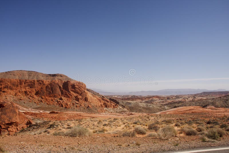 Rolling Hills of Red Rock stock photo. Image of nature - 26590078