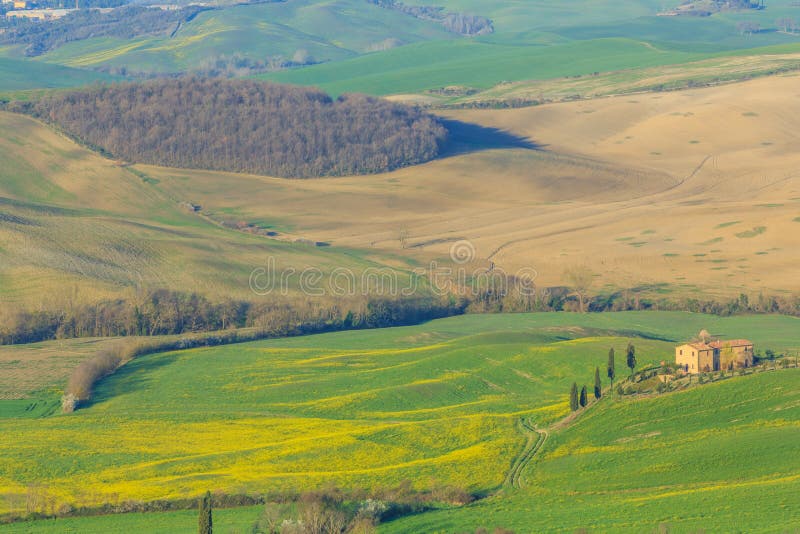 Rolling Hills of Tuscany, Italy Stock Image - Image of tuscan, cypress ...
