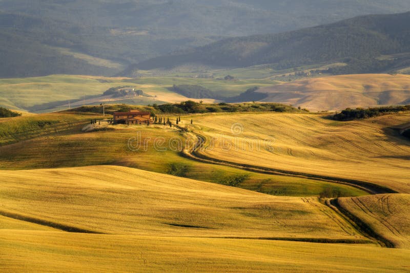 Rolling Hills in Tuscany, Italy Taken in May 2022 Stock Image - Image ...