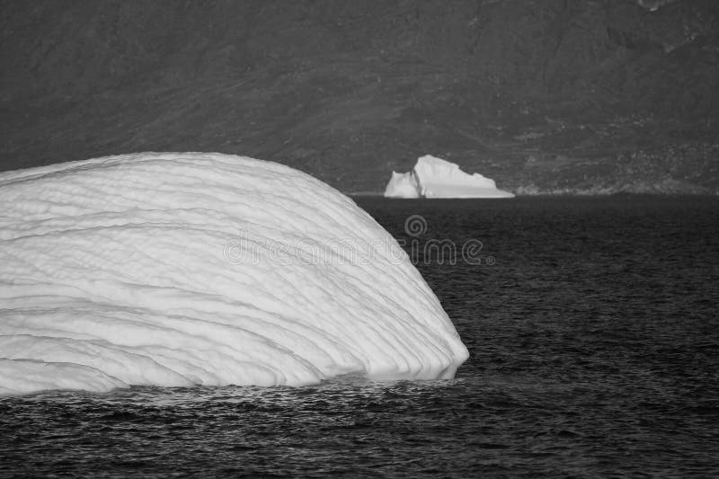 The Bottom of the Iceberg, Which Overturned. Stock Image - Image of ...