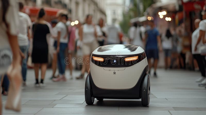 Rolling Innovation: Compact Delivery Robot Navigating with Precision on ...