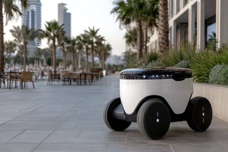 Rolling Innovation: Compact Delivery Robot Navigating with Precision on ...