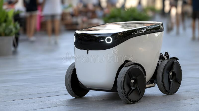 Rolling Innovation: Compact Delivery Robot Navigating with Precision on ...