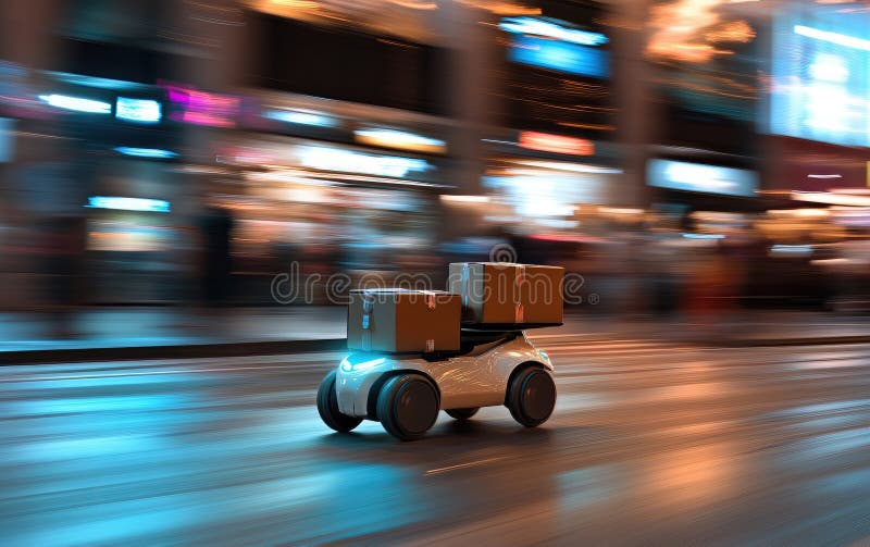 Rolling Innovation: Compact Delivery Robot Navigating with Precision on ...