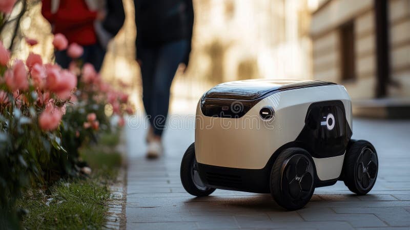 Rolling Innovation: Compact Delivery Robot Navigating with Precision on ...