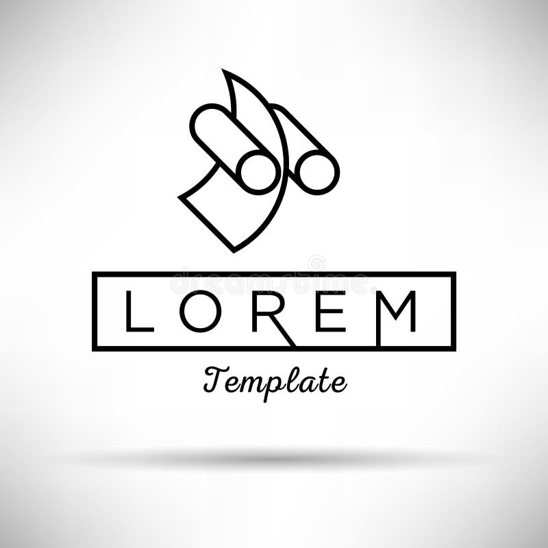 Rolling Mill Minimal Sign Vector Design Stock Vector - Illustration of ...