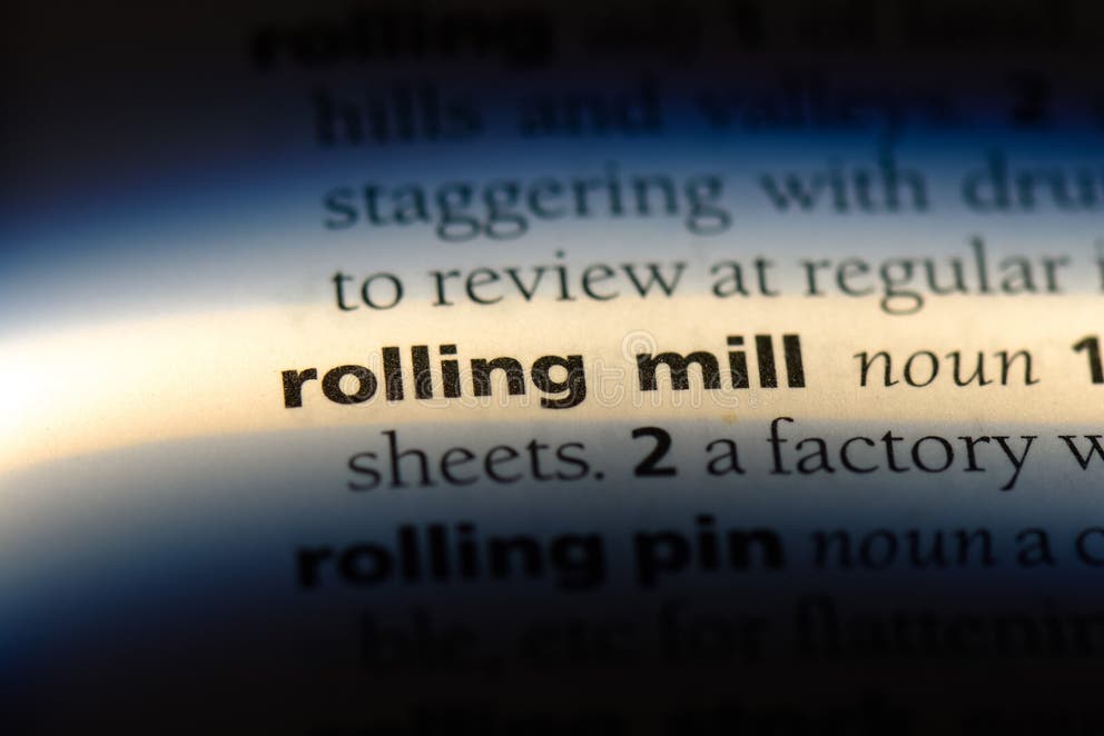 Rolling mill stock image. Image of mill, book, closeup - 126615361