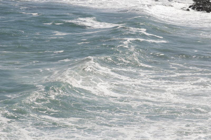 Rolling Ocean Waves stock photo. Image of white, surf - 125965952