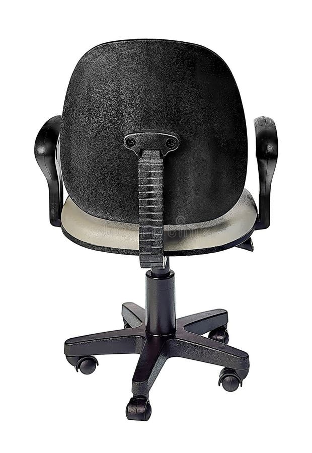 Rolling Office Chair Back stock photo. Image of rests - 340243130