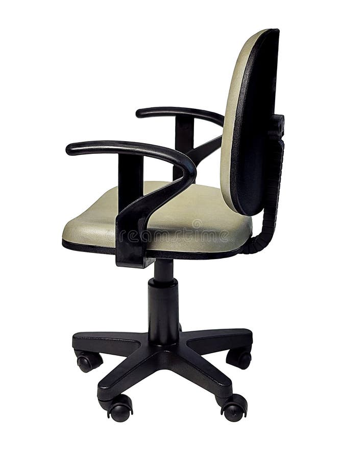 Rolling Office Chair Side stock image. Image of computer - 312133603