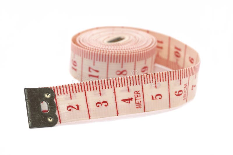 Rolling Out Measuring Tape, on Its Side Stock Photo - Image of compare ...