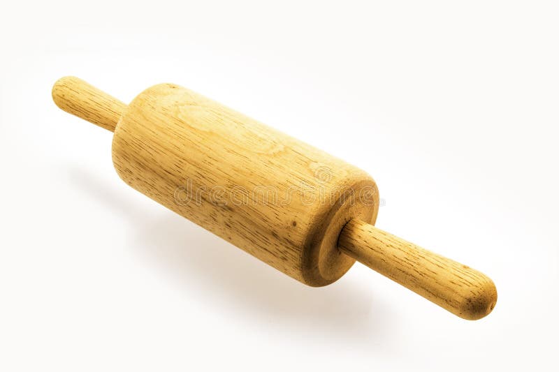 Rolling pin stock photo. Image of traditional, brown - 44656502