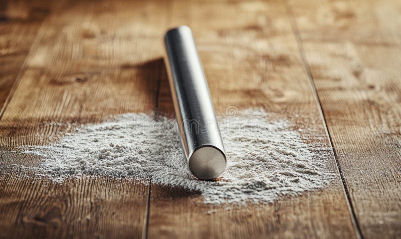 Rolling Pin and Flour stock photo. Image of flour, life - 367819594