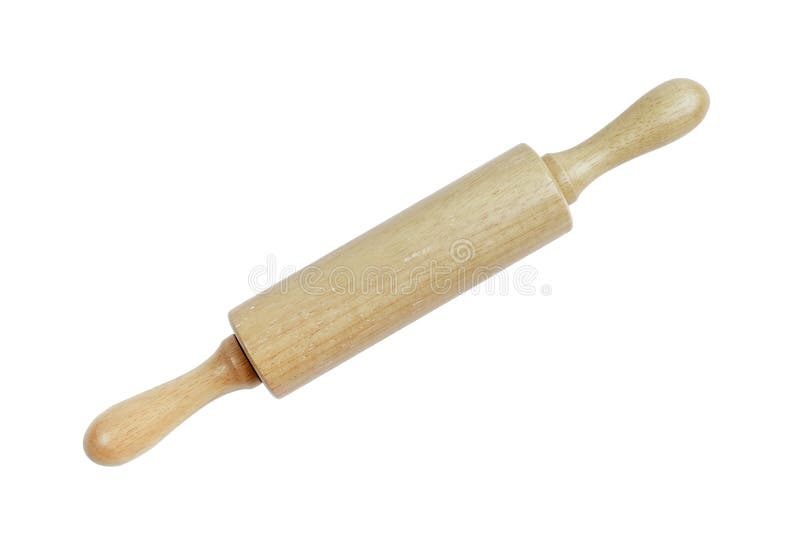 Rolling Pin, Tool for Making Bread, Bakery, Isolated from Background ...